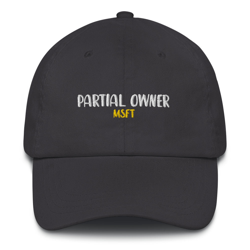 Partial Owner (MSFT) Hat